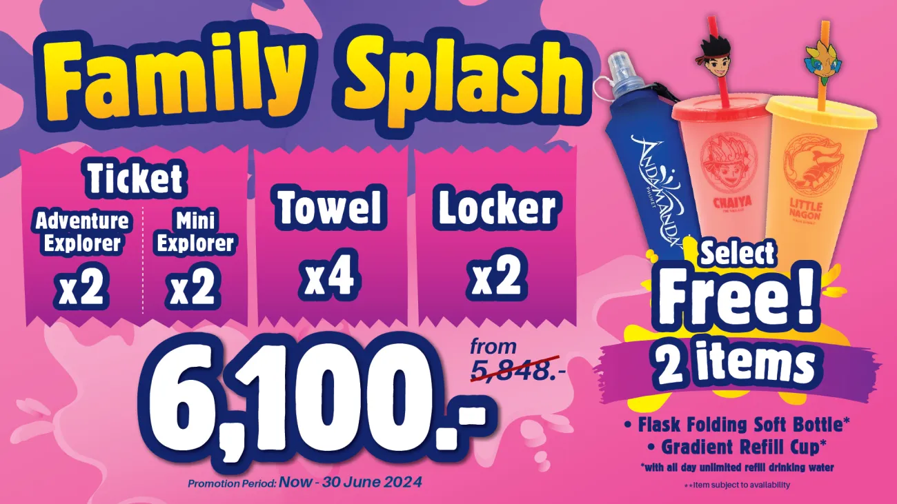 Family Splash | Andamanda Phuket